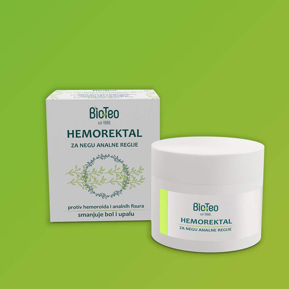HEMOREKTAL – Za negu kože i sluzokože analne regije - Bio-Teo Centar d.o.o.