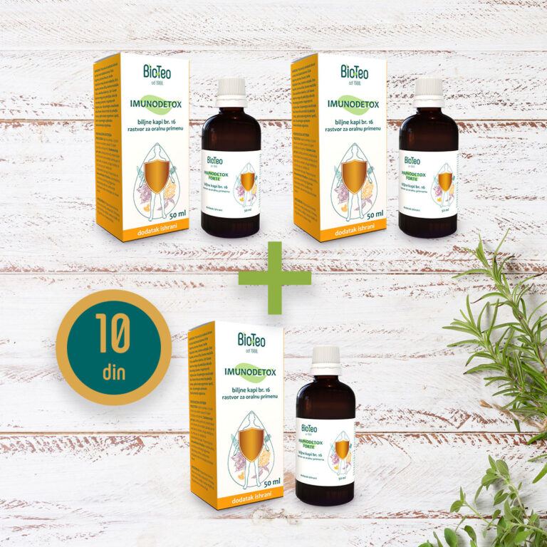 Bio-Teo Biljne kapi br. 16 – ImunoDetox – 50ml